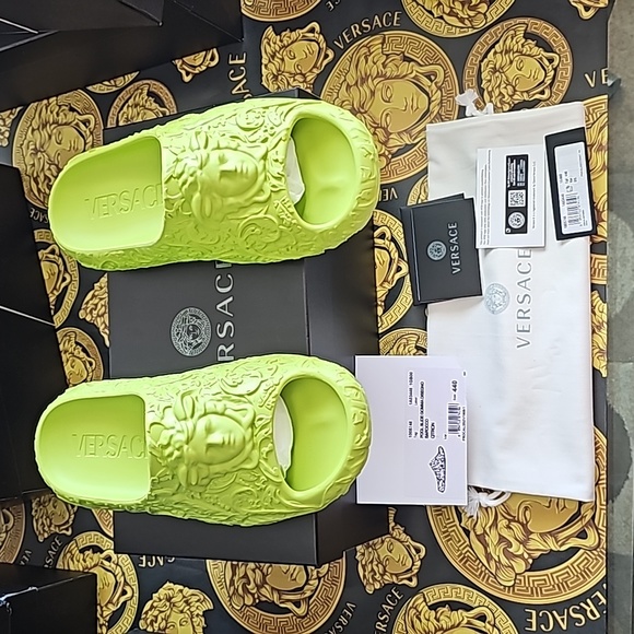 Versace | Shoes | Mens Versace Pool Sandals | Poshmark